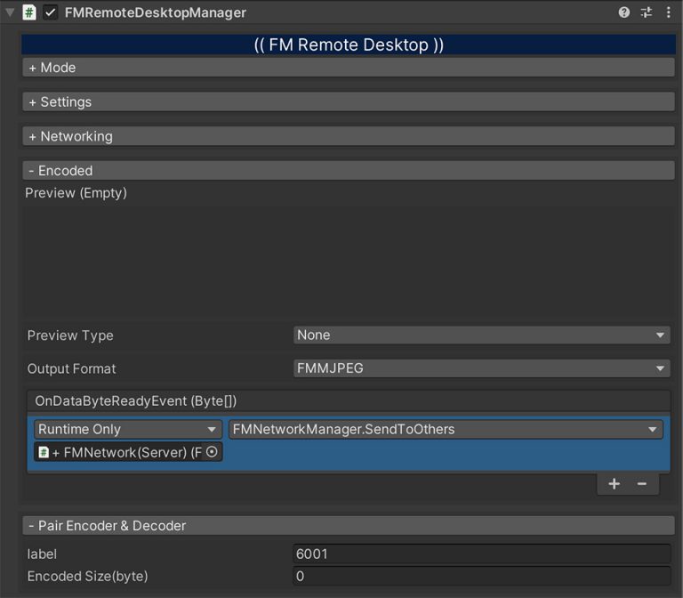 FM RemoteDesktop – Frozen Mist